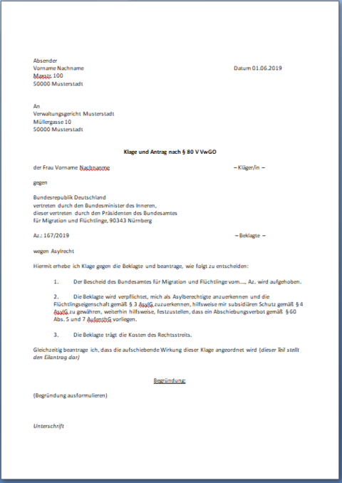 Muster und Dokumente für die Praxis